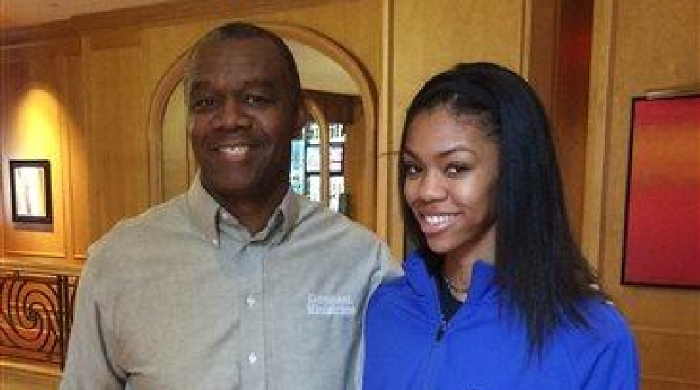 Daughter of Rebels legend Randall Cunningham takes off in high jump | KSNV
