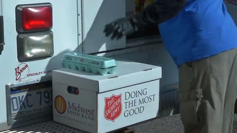 Local Salvation Army donates food boxes to senior citizens during COVID ...