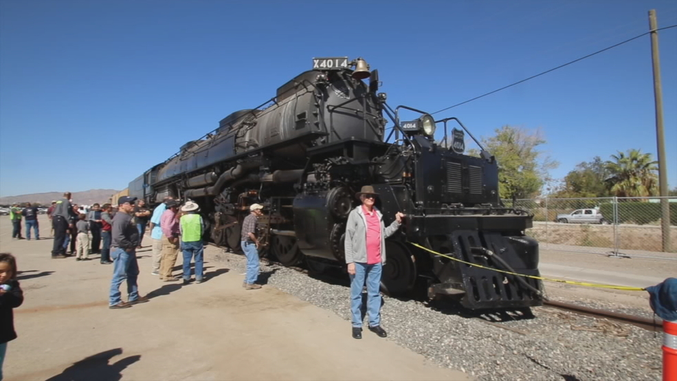 Iconic 'Big Boy' steam locomotive makes stop in El Paso | KFOX