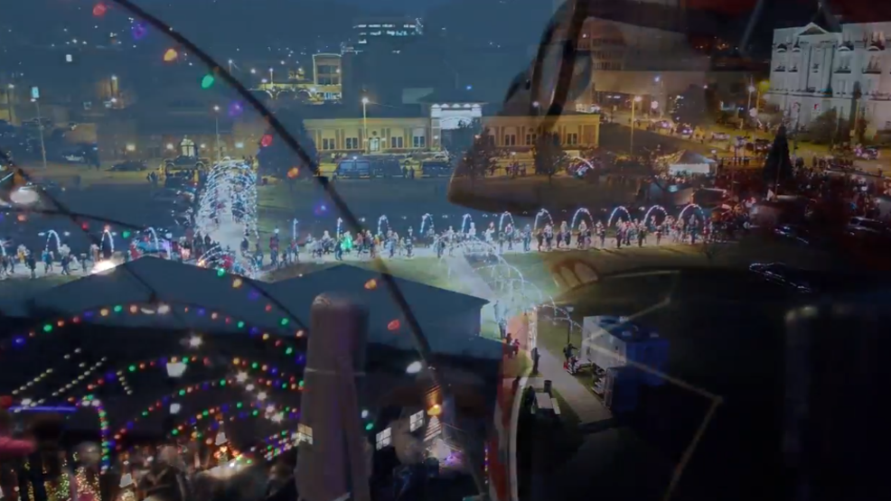 Thousands gather in awe as Steubenville Lights Up The Night! | WTOV