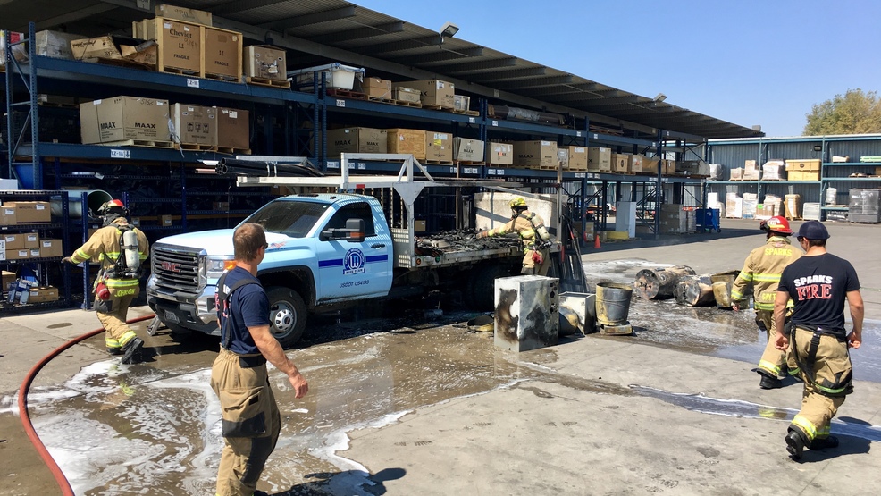 Sparks Fire responds to Western Nevada Supply commercial vehicle fire ...