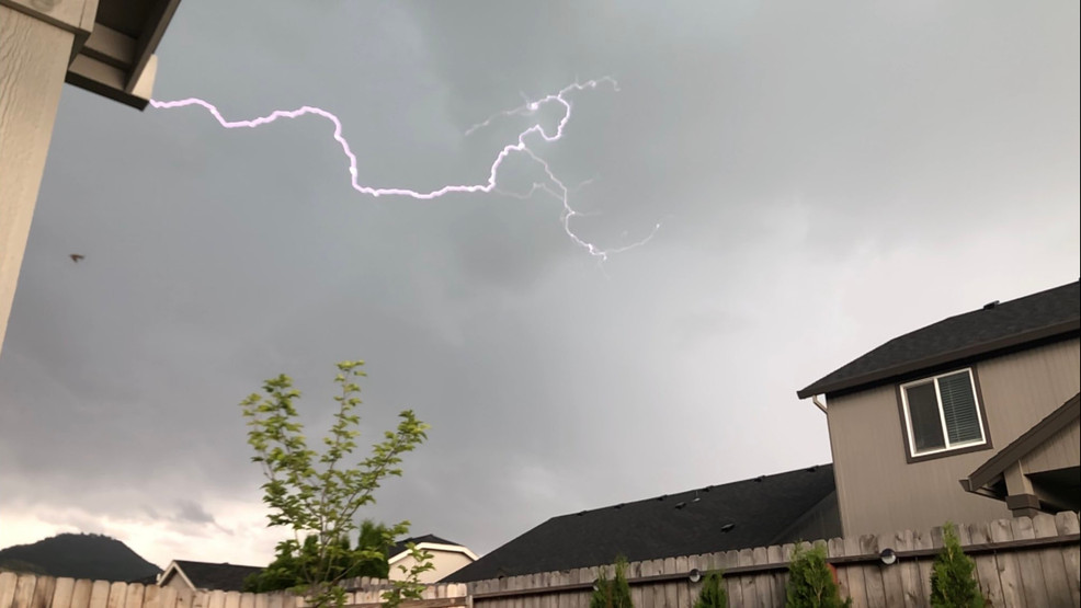 Lightning, hail and heavy rainfall rates: How rare were Thursday's ...